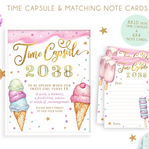 Ice Cream Envelope Liners, Liner Set, Here's the Scoop, Sweet One, Two ...