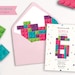 Building Blocks Backdrop, Editable Backdrop, Blocks Birthday Party ...
