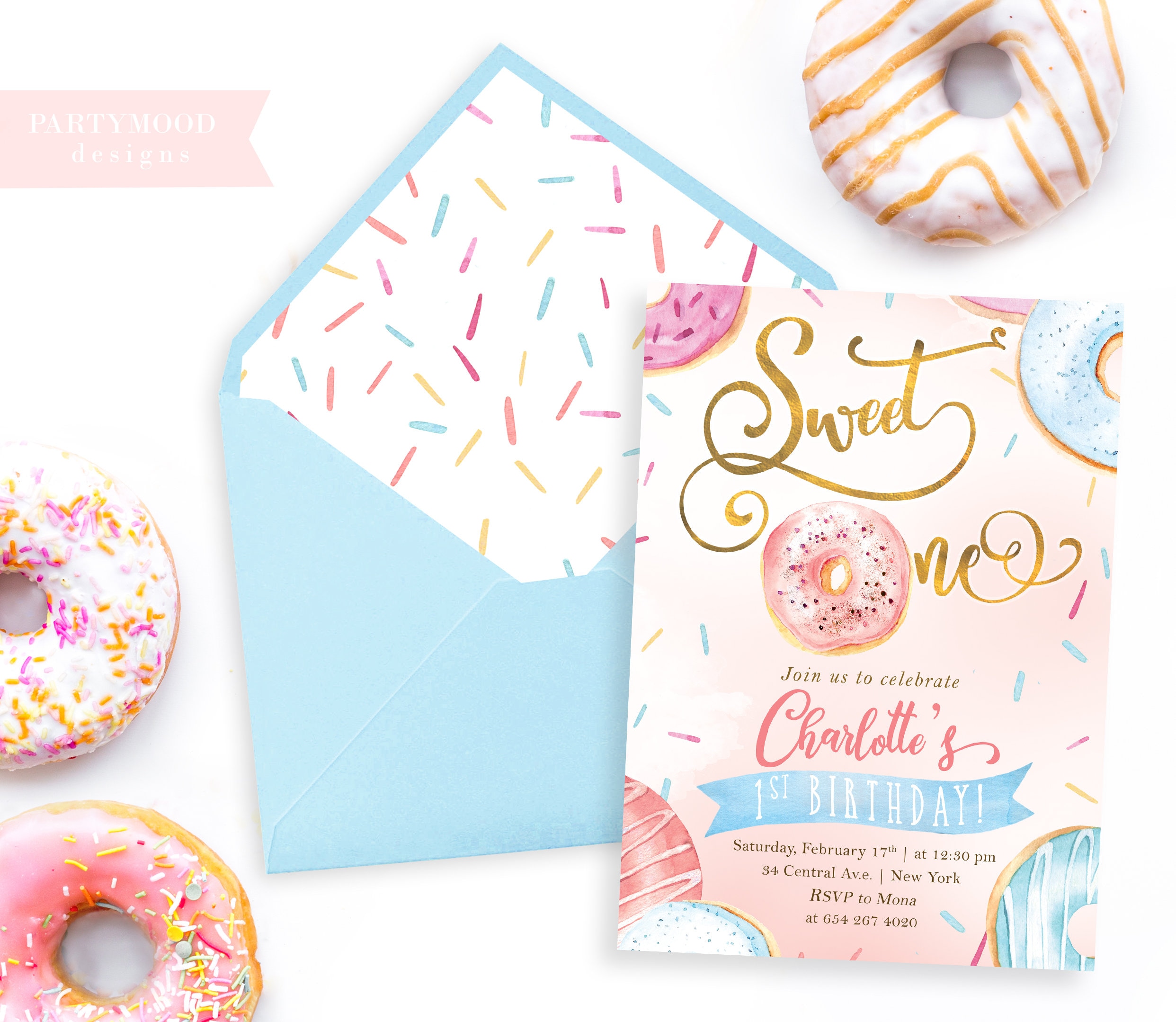 Donut Welcome Sign Donut Banner Donut Birthday Sign Donut | Etsy