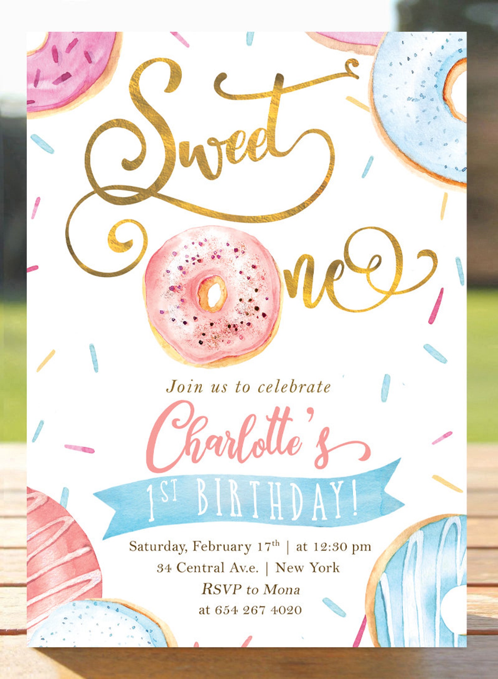 Funny Donut Signs Set of Printable Signs Donut Birthday | Etsy
