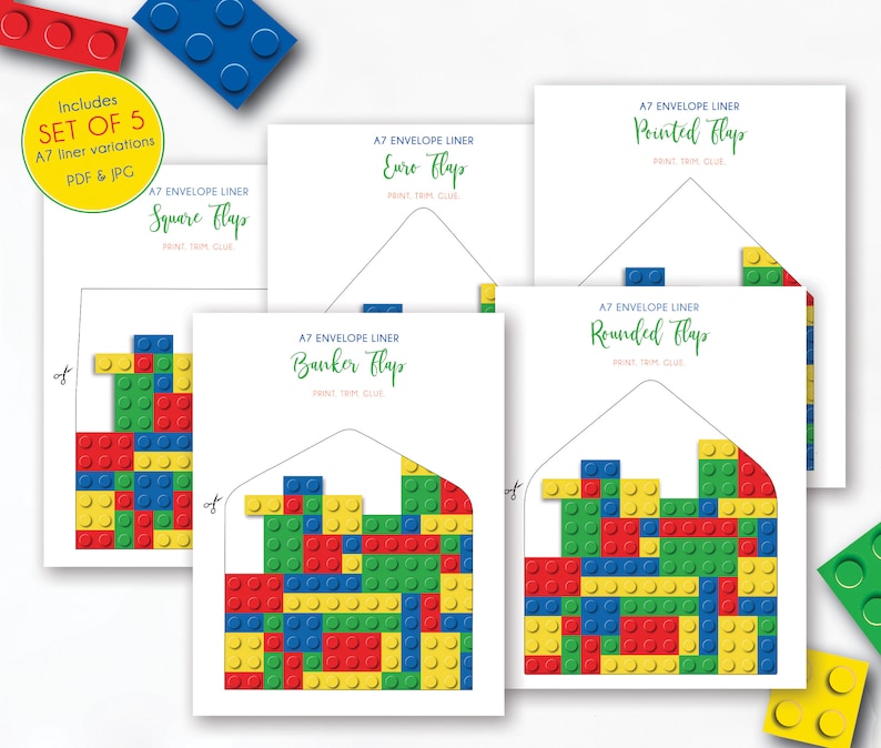 Building Blocks Invitation Editable Blocks Birthday Party - Etsy