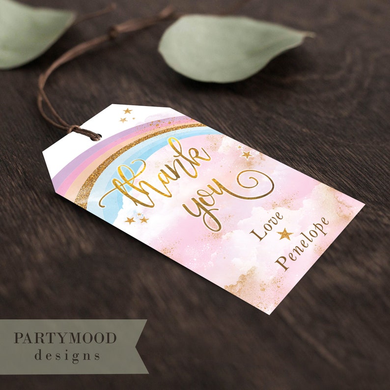 Rainbow Welcome Sign Editable Rainbow Birthday Magical - Etsy