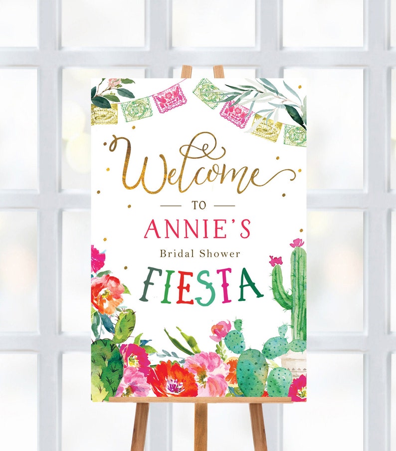 Fiesta Favor Tags Bridal Shower Mexican Label Tags Gift - Etsy