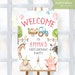 Farm Welcome Sign Farm Animals Boy First Birthday Girl - Etsy