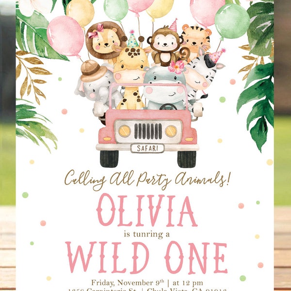 Wild One Printables - Etsy