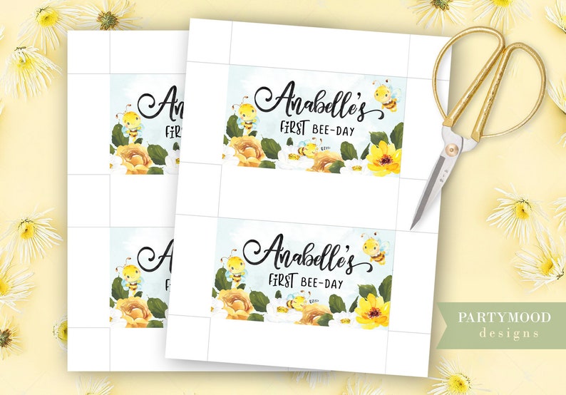 Bee Gable Box Bee One Favor Gift Box Honey Jar Bumble Bee - Etsy