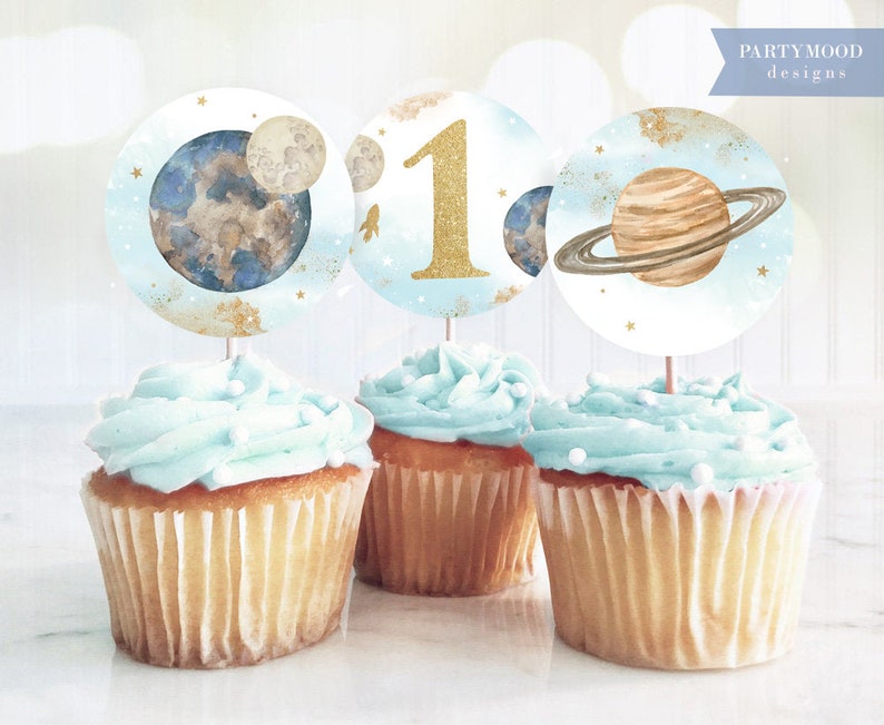 Outer Space Signs Set of 6 Fun Signs Space Theme First Trip - Etsy