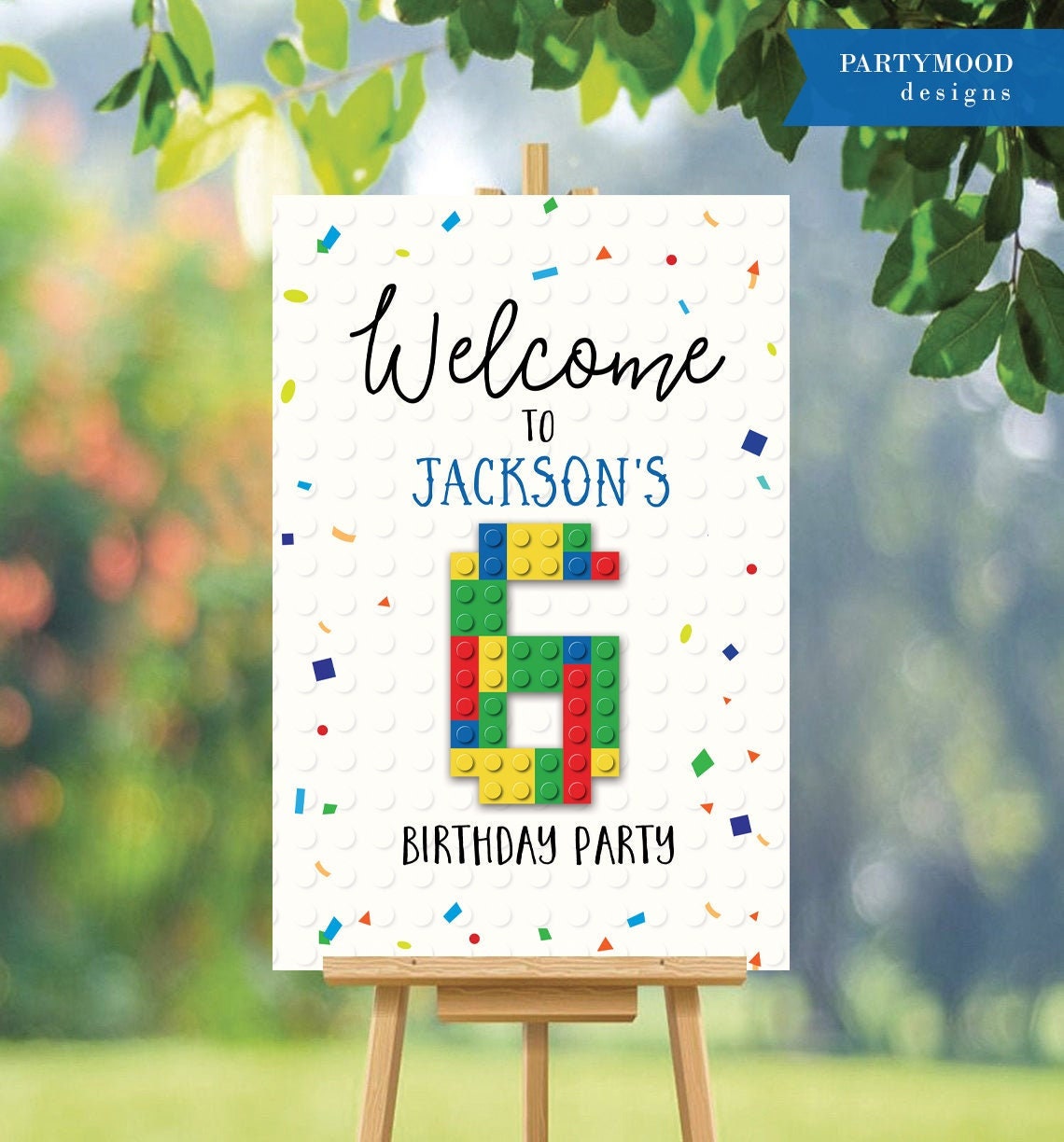 Building Blocks Welcome Sign Reception Blocks Birthday - Etsy