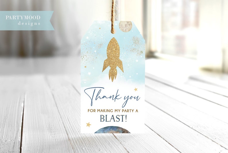 Outer Space Favor Tag Space Tags First Trip Around the Sun - Etsy