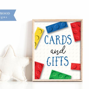 Building Blocks Welcome Sign, Reception, Blocks Birthday Party ...