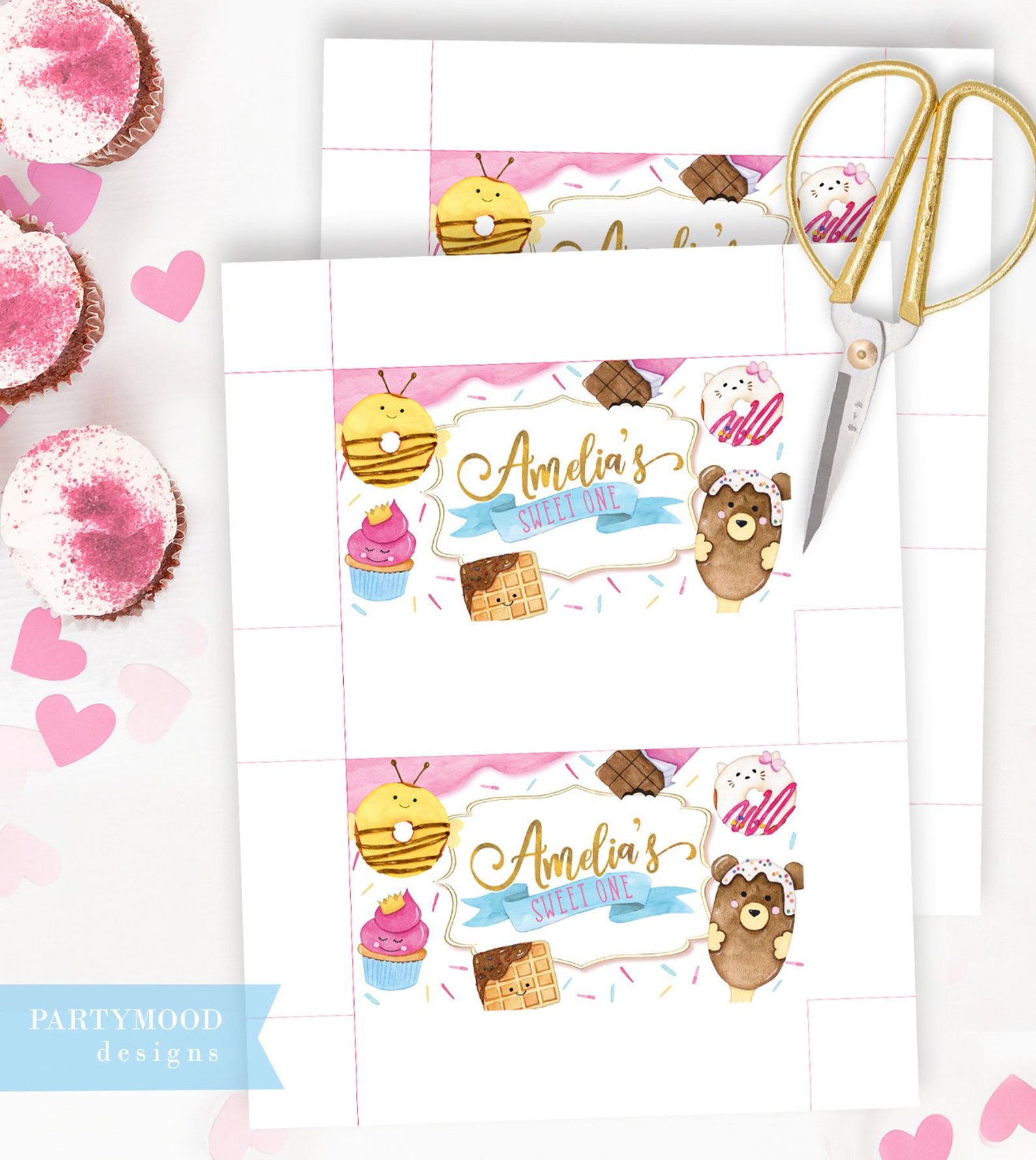 Candy Welcome Sign Sweet One Sign Candyland Sweet - Etsy