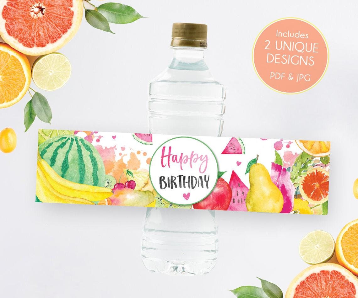 Twotti Frutti Gable Box Tutti Frutti Favor Box Twoti Girl | Etsy