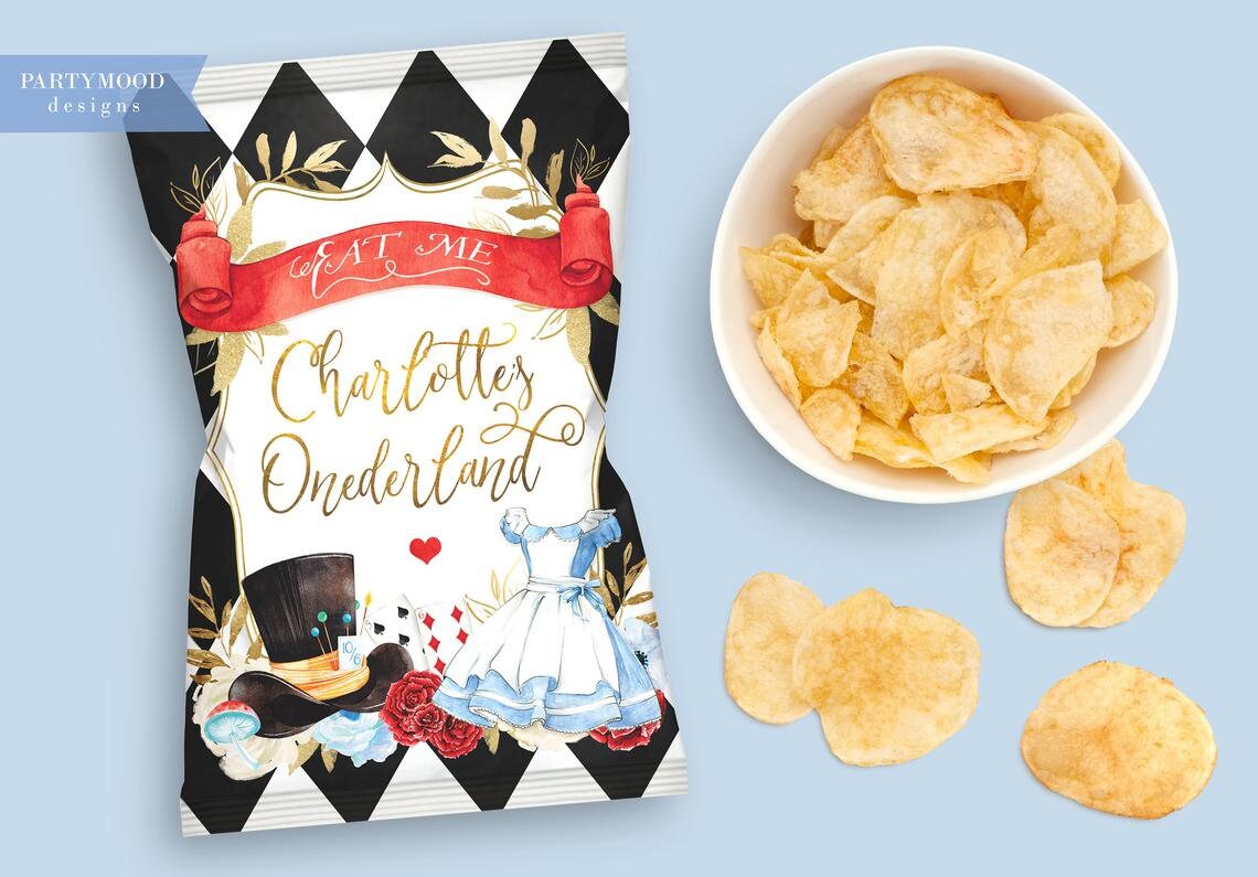 Alice In Wonderland Down the Rabbit Hole Sign Onederland | Etsy