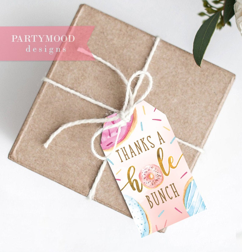 Funny Donut Signs Set of Printable Signs Donut Birthday | Etsy