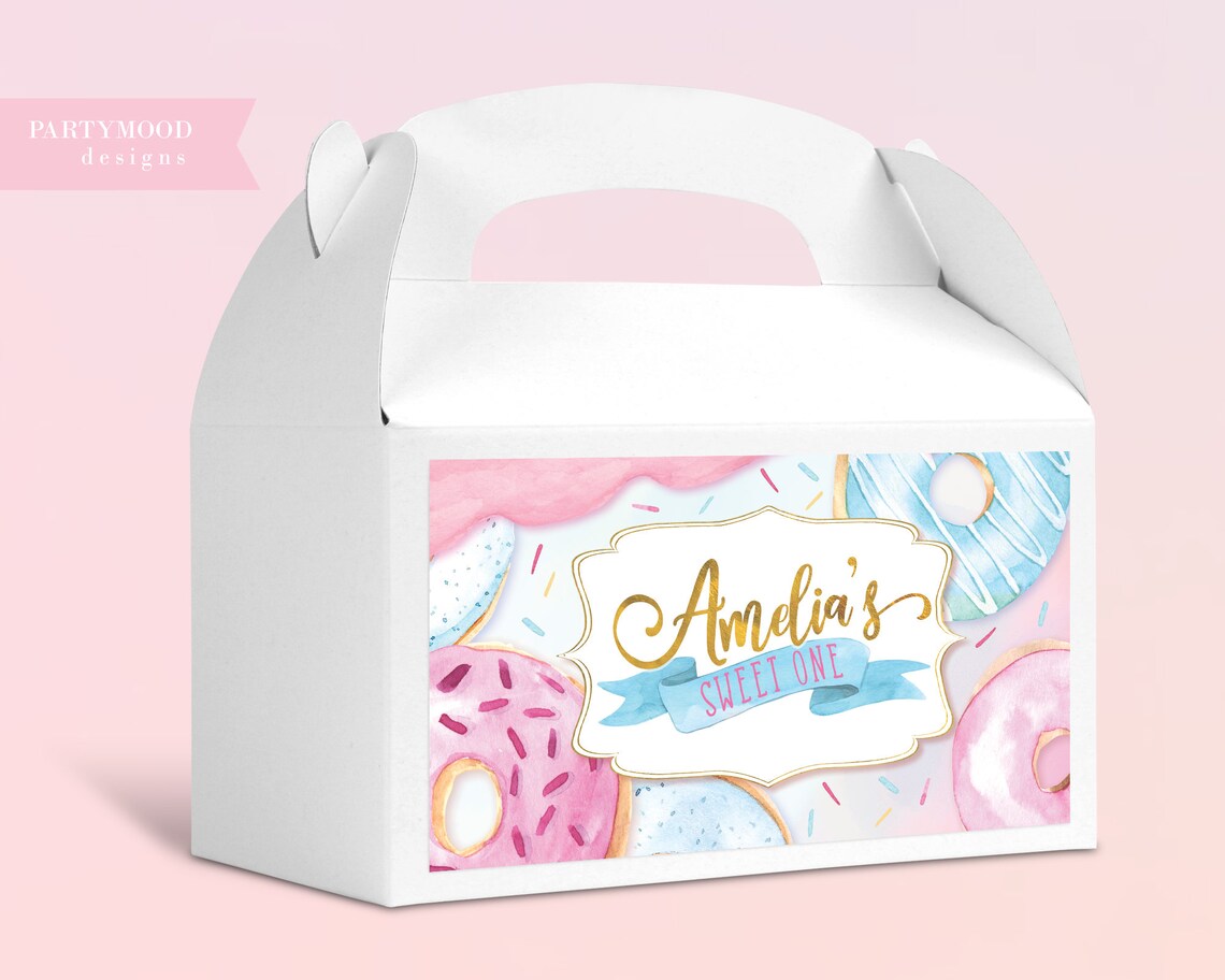 Funny Donut Signs Set of Printable Signs Donut Birthday | Etsy