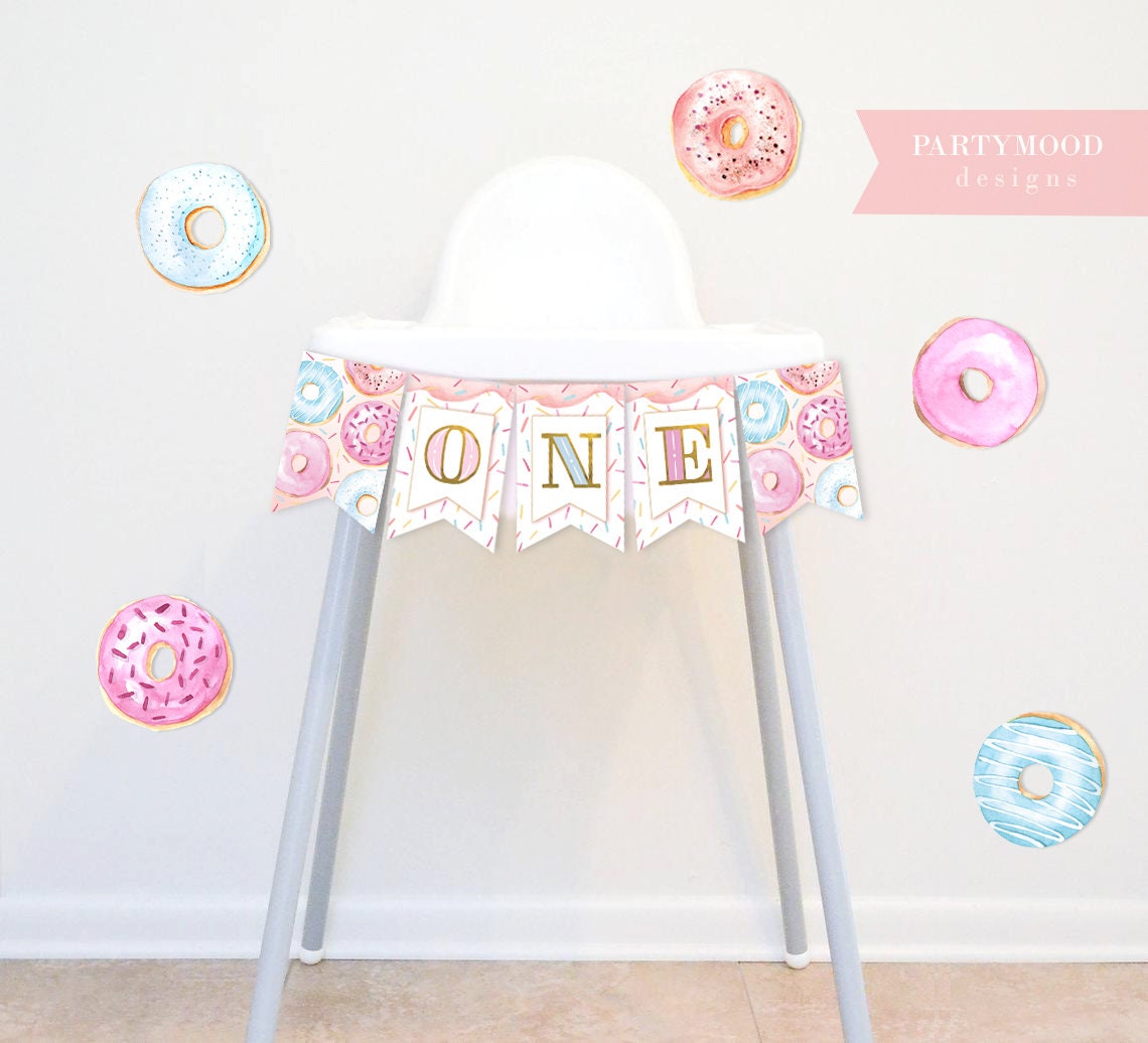 Donut Welcome Sign Donut Banner Donut Birthday Sign Donut | Etsy