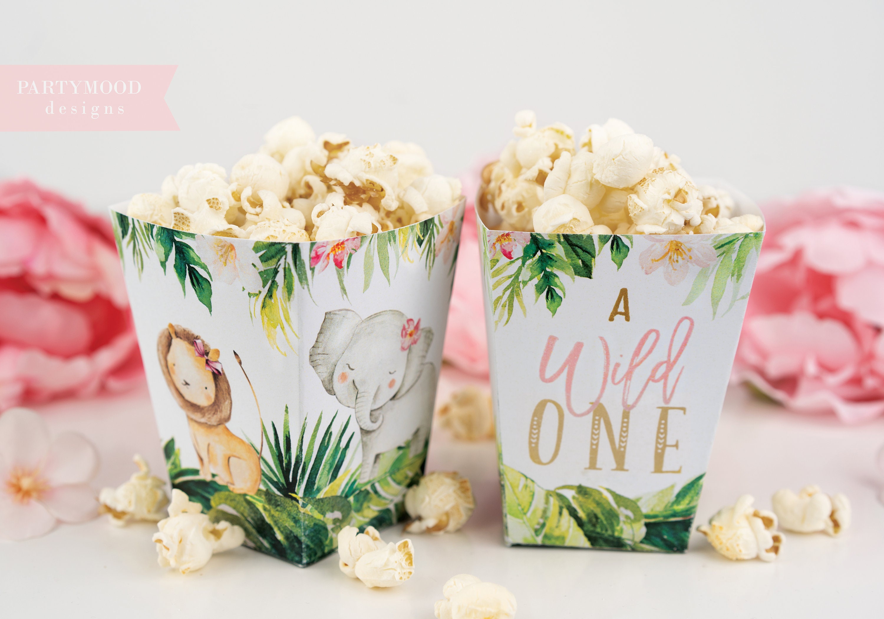 Two Wild Banner Safari Banner Girls 2nd Birthday Jungle | Etsy