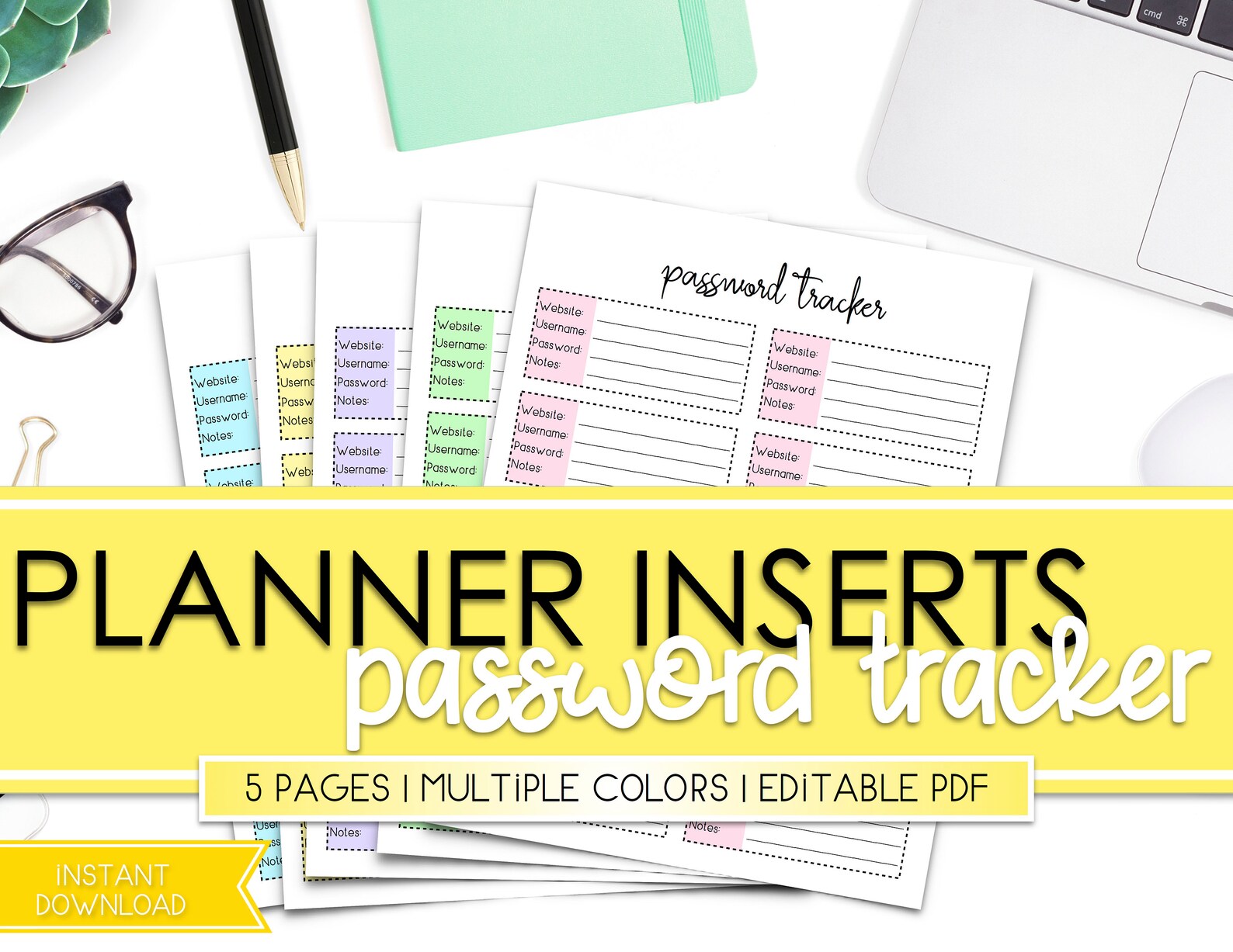 Password Tracker Printable Password Log Sheet Password - Etsy