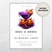 Purple Boos Book Club Printable Invitation Template Book Club - Etsy