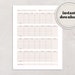 Calorie Tracker Printable, Fitness Planner Printable, Workout Planner ...