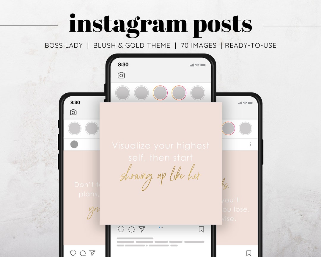 70 Boss Girl Instagram Posts, Motivational Quotes, Social Media Posts ...