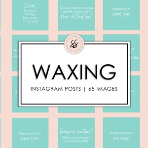 65 Hair Removal Teal Instagram Posts, Waxing Specialist Quotes, Social ...