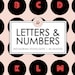 40 Letters & Numbers Bold Neon Red Instagram Highlight Covers ...