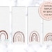 Pastel Rainbow Editable Printable Bookmark, Rainbow Bookmark, Bookmark ...