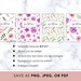 Little Garden Editable Binder Covers, Floral Template, Editable Binder ...