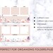 Blush Floral Desktop Wallpaper Organizer, PC Desktop Wallpaper, Mac ...