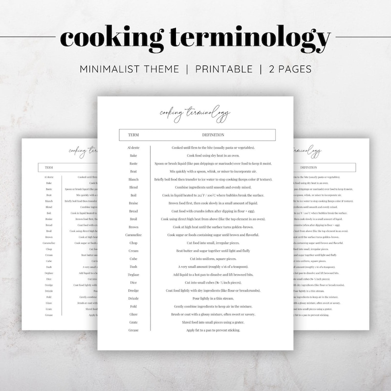 Cooking Cook Book - Etsy