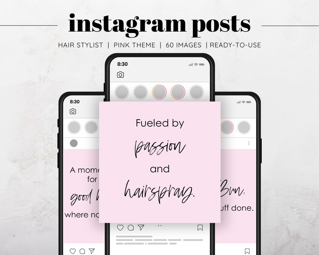 60 Hair Stylist Instagram Posts, Hair Stylist Quotes, Social Media ...