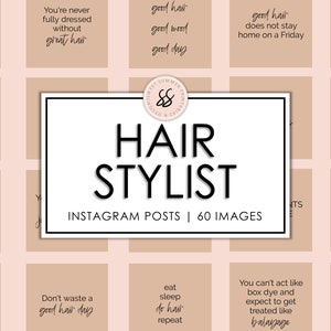 60 Hair Stylist Tan Instagram Posts, Hair Stylist Quotes, Instagram ...