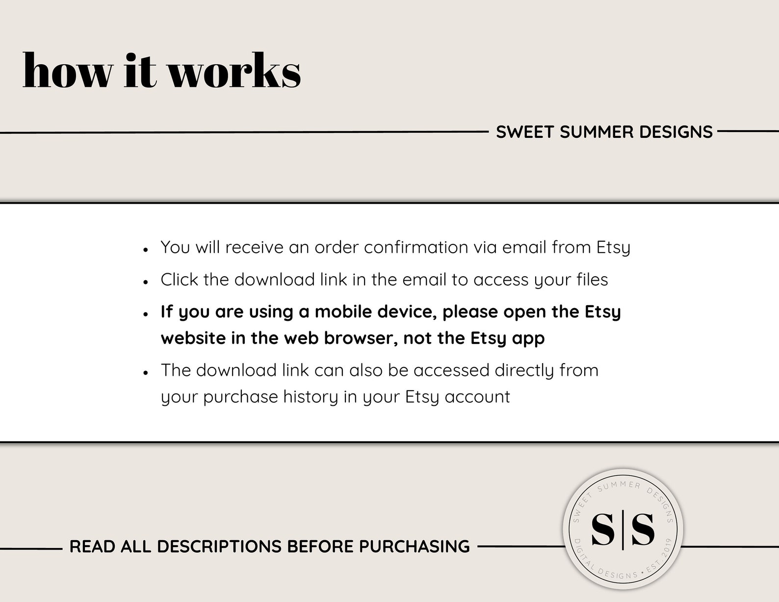 Order Form Printable, Order Form Template, Custom Order Form, Invoice ...