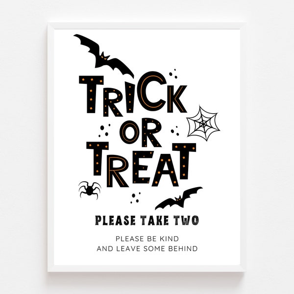 Take Two Halloween Sign - Etsy