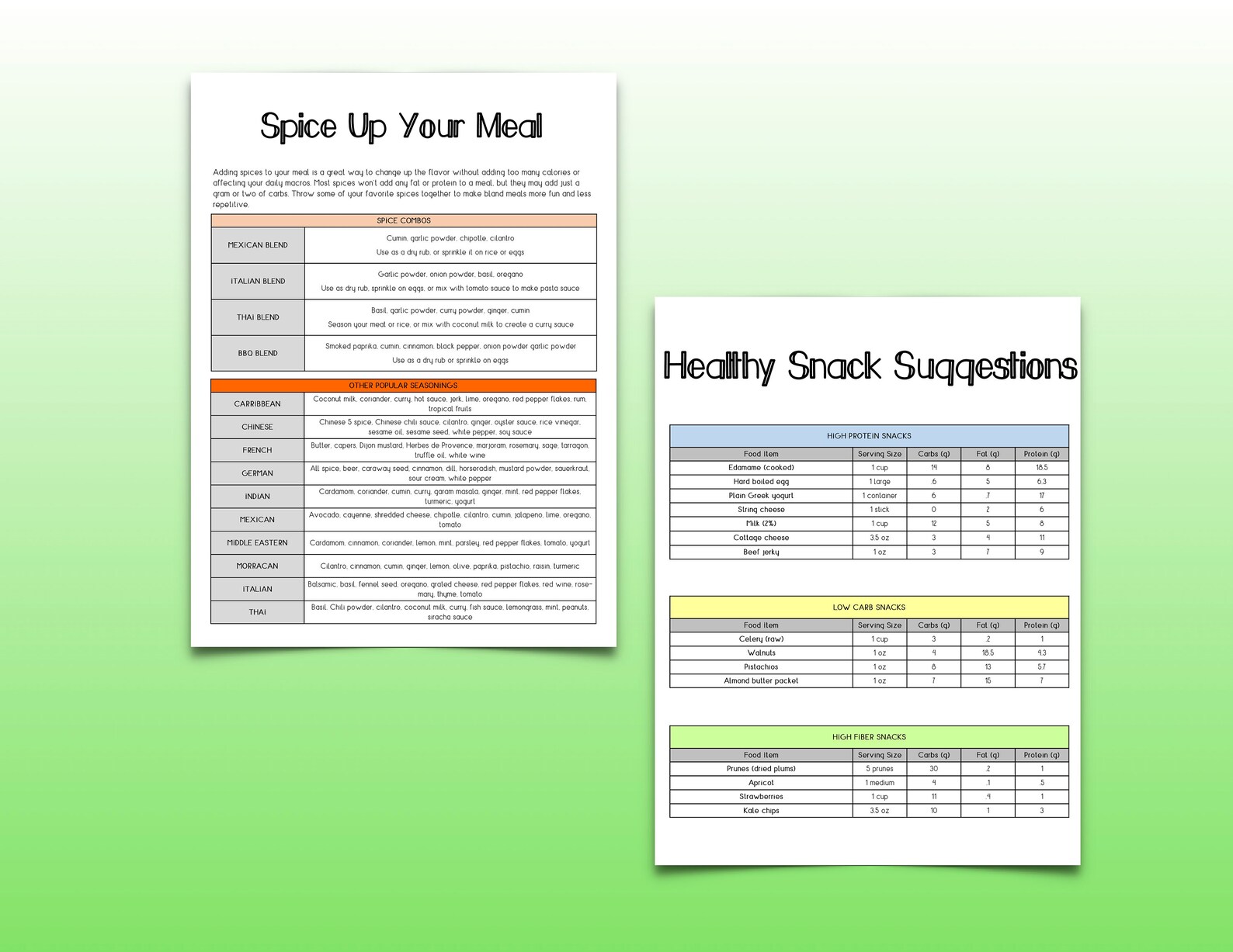 Fitness Planner Printable Workout Planner Printable Exercise | Etsy