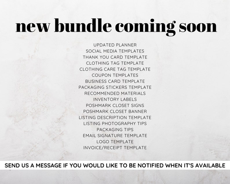 55 Minimalist Reseller Closet Signs, Instagram Fashion Boutique Posts ...