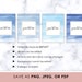 Blue Watercolor Editable Binder Covers Blue Template - Etsy