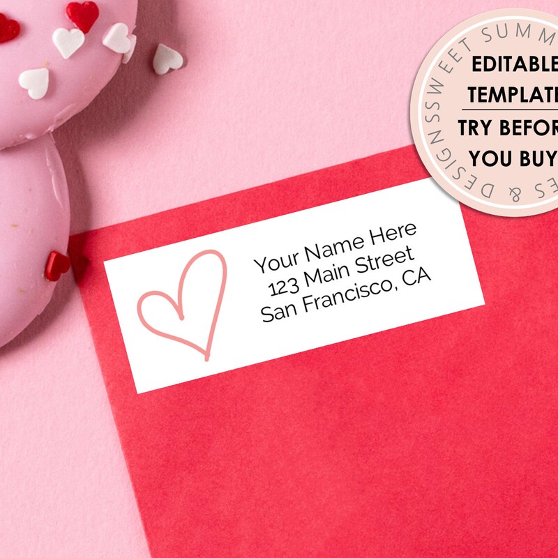 Diy Address Labels - Etsy