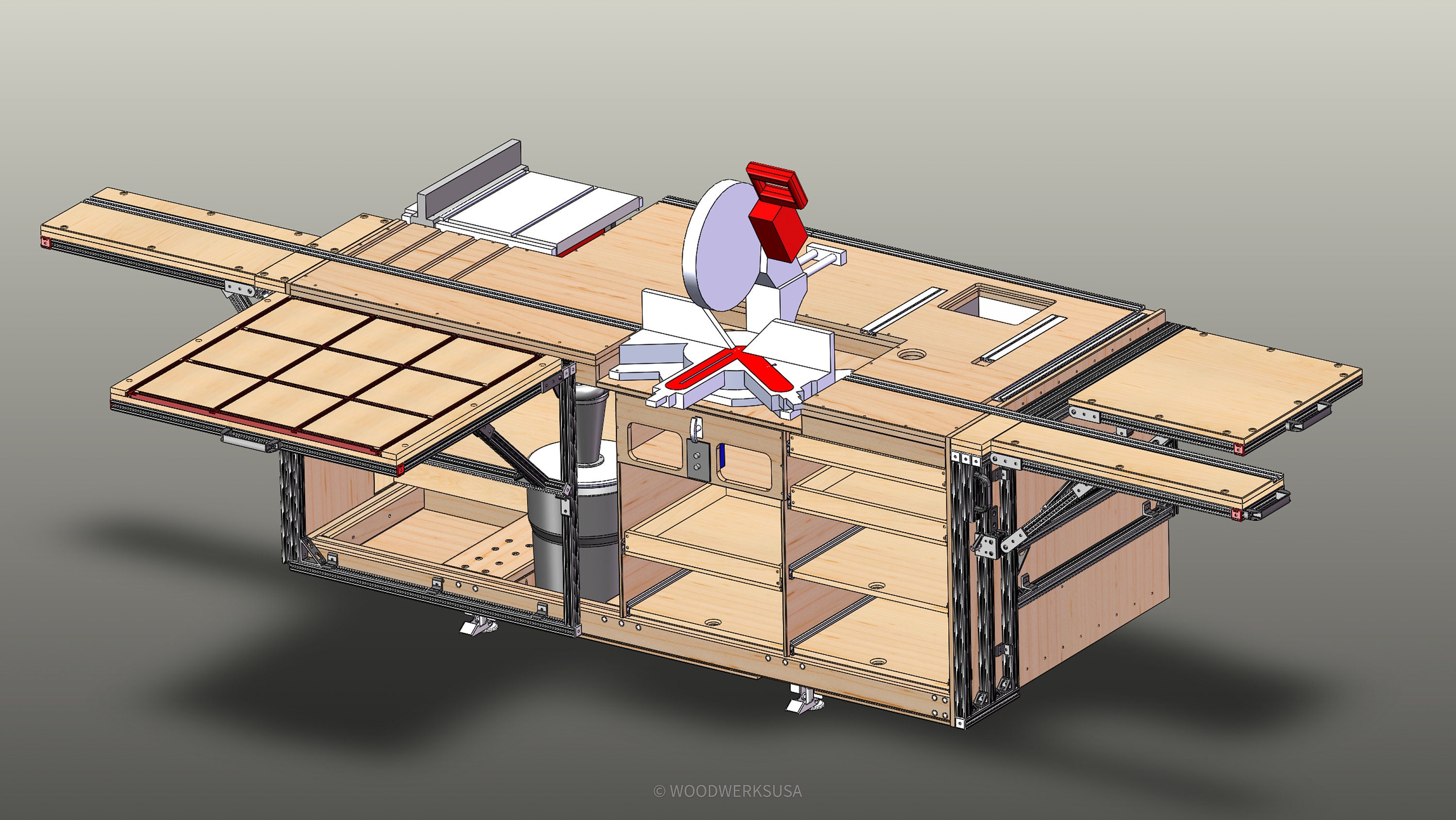 PDF Mobile Workbench Plans | Mobile Werkshop | All in One | Milwaukee ...