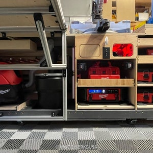 Custom Project Work Center - Turnkey Built Workbench - Built to Order ...