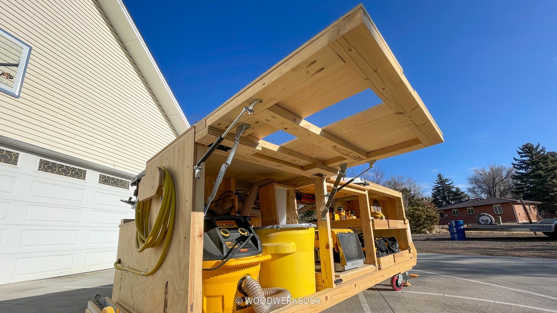 PDF Mobile Project Center Workbench Plans Dewalt Kreg - Etsy Australia