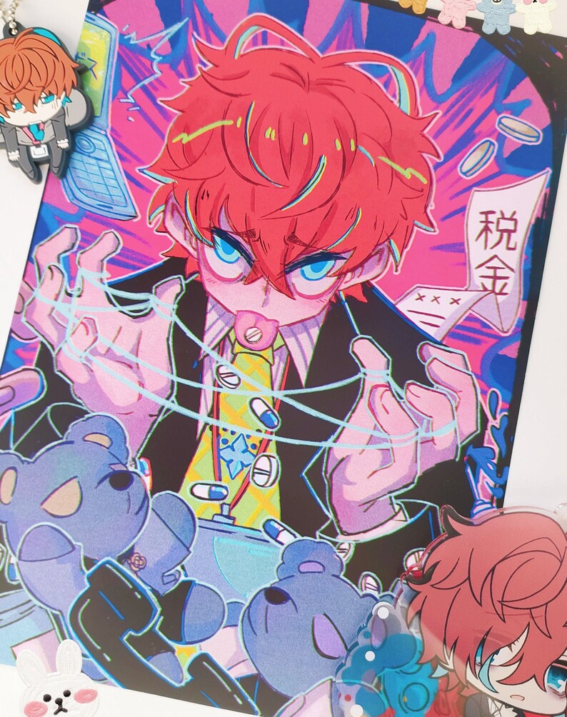 Doppo Hypnosis mic mini print | Etsy