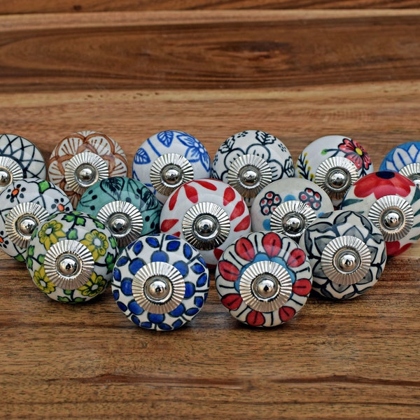 Ceramic Drawer Pulls - Etsy