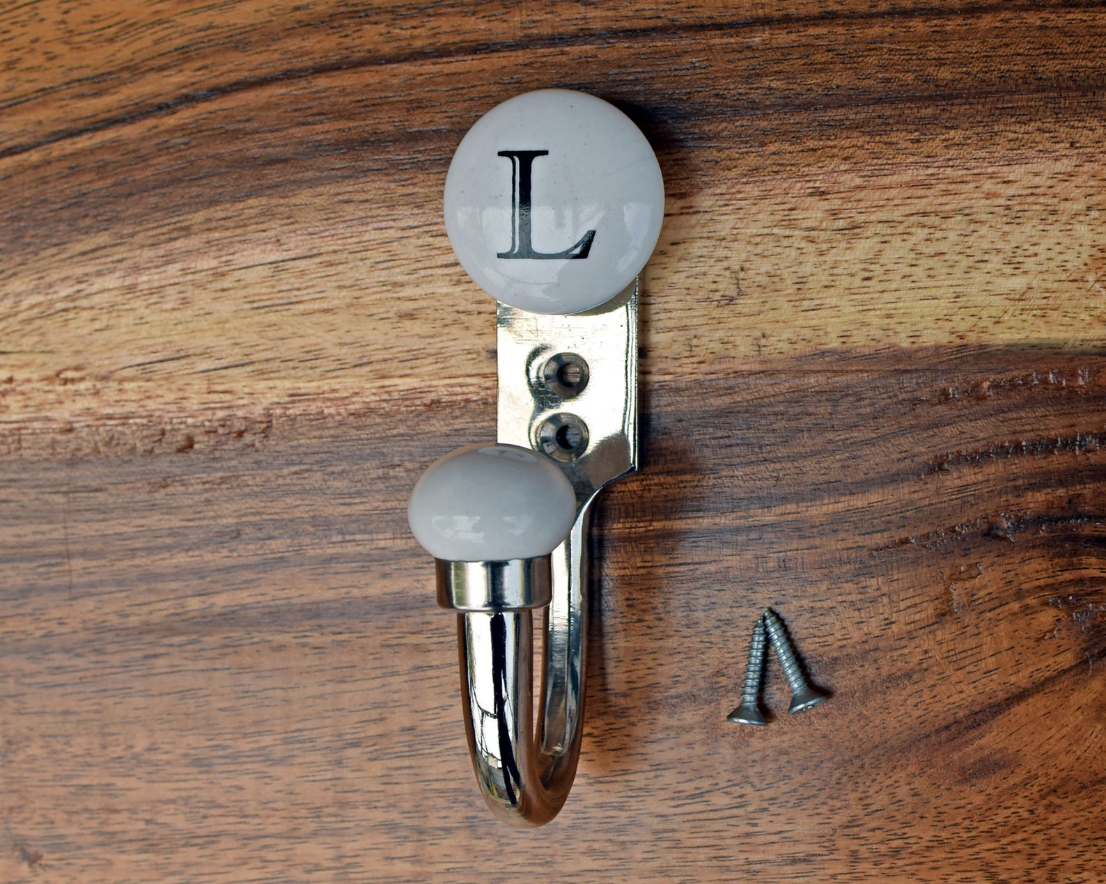 Ceramic Alphabet Coat Hook Towel Hook Vintage Wall Hook - Etsy