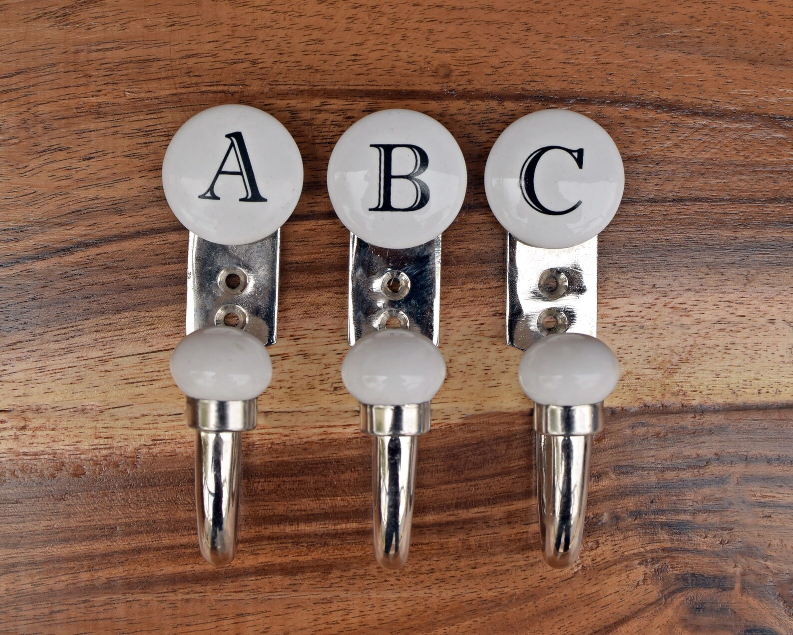 Ceramic Alphabet Coat Hook Towel Hook Vintage Wall Hook - Etsy