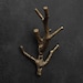 Decorative Twig Coat Hook Wall Hooks Antique Metal Key Hook Hangers ...