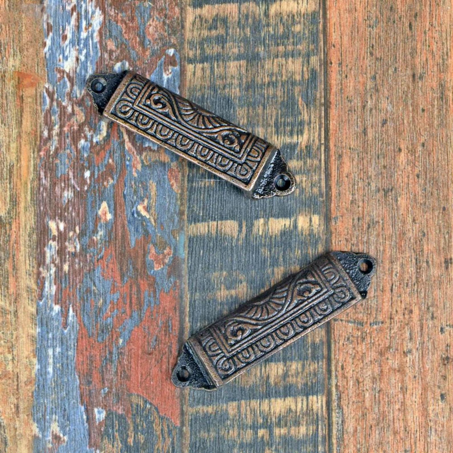 Drawer Cup Pull Handles, Cabinet Dresser Cup Bin D Pull Handle Knob ...