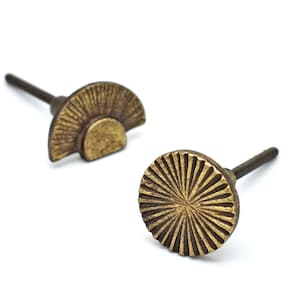 Antique Art Deco Fan Kitchen Handles and Knobs, Cabinet Door Handles, Antique Drawer Knobs and ...