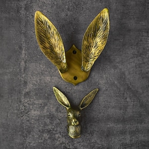 Animal Wall and Coat Hook Rabbit Deer Owl Hook Hanger Animal Towel Hook ...